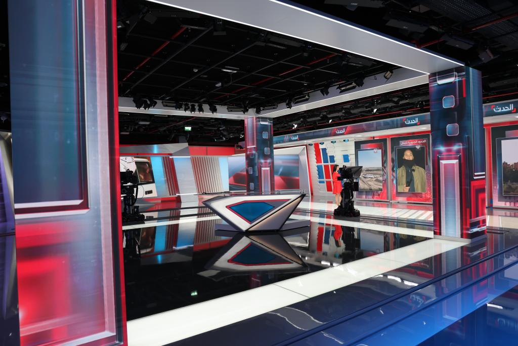 Al Hadath Elevates Their New Broadcast Studio With Rosco LED Technology