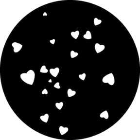 Rosco Valentine's Day Gobos