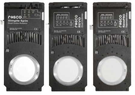 Rosco's New Gobo Rotators: Feature Rich for Budget Wise