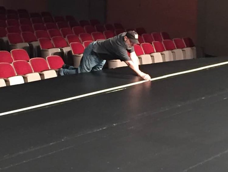 Tough Prime Black The Perfect Choice For Stage Floors