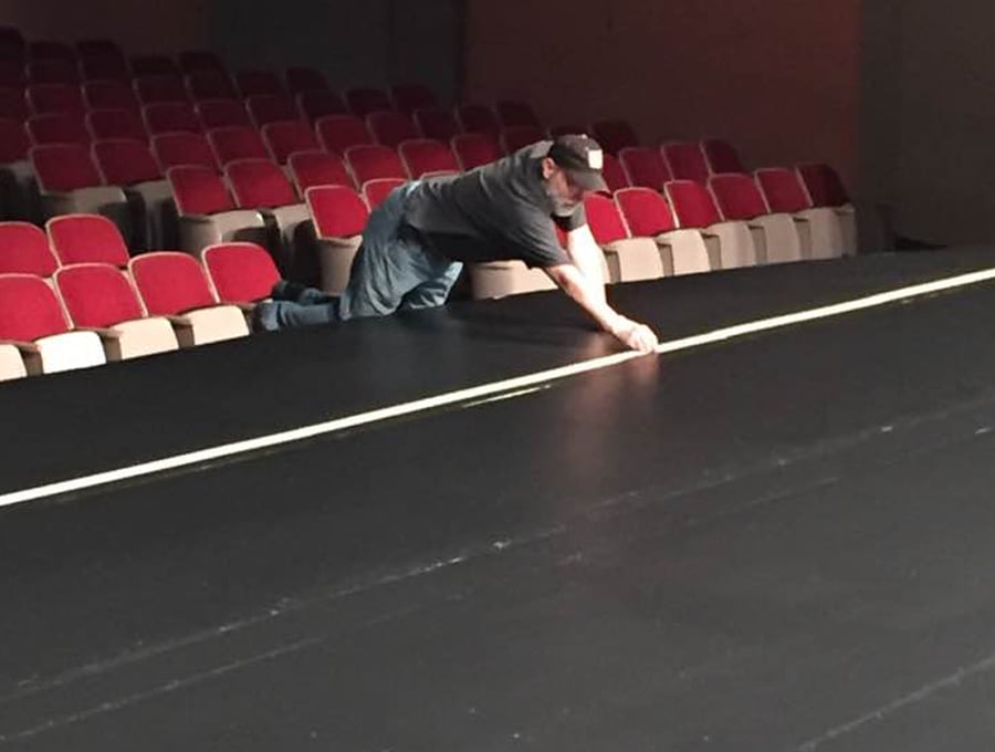 Tough Prime Black The Perfect Choice For Stage Floors