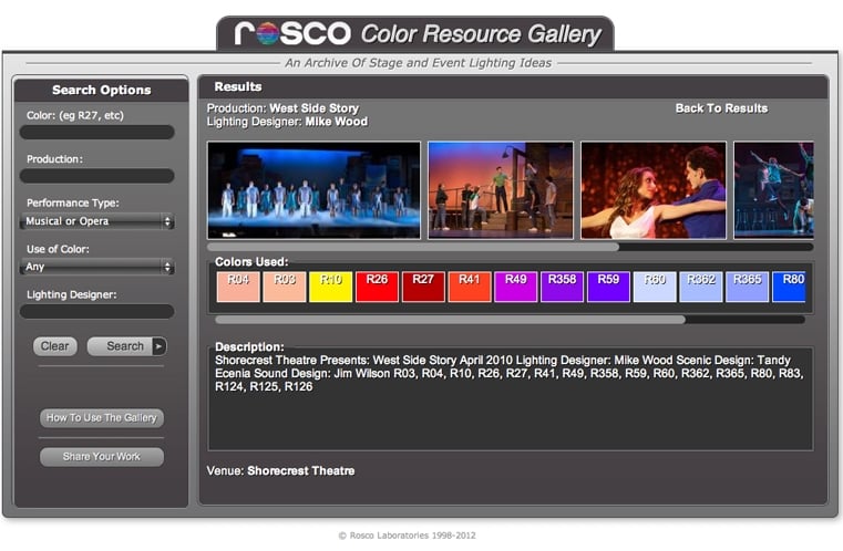 Ready Player R81 - Hunting Through Rosco's New Color Resource Gallery