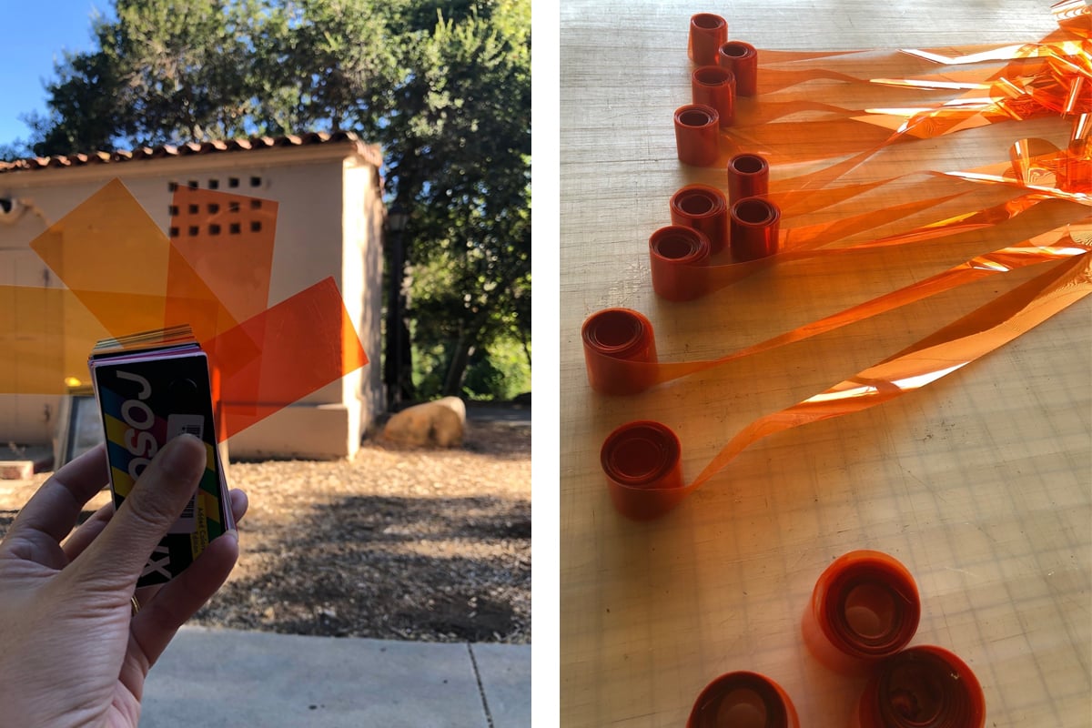 Capturing The Sunset Moment With Woven Roscolux Colors